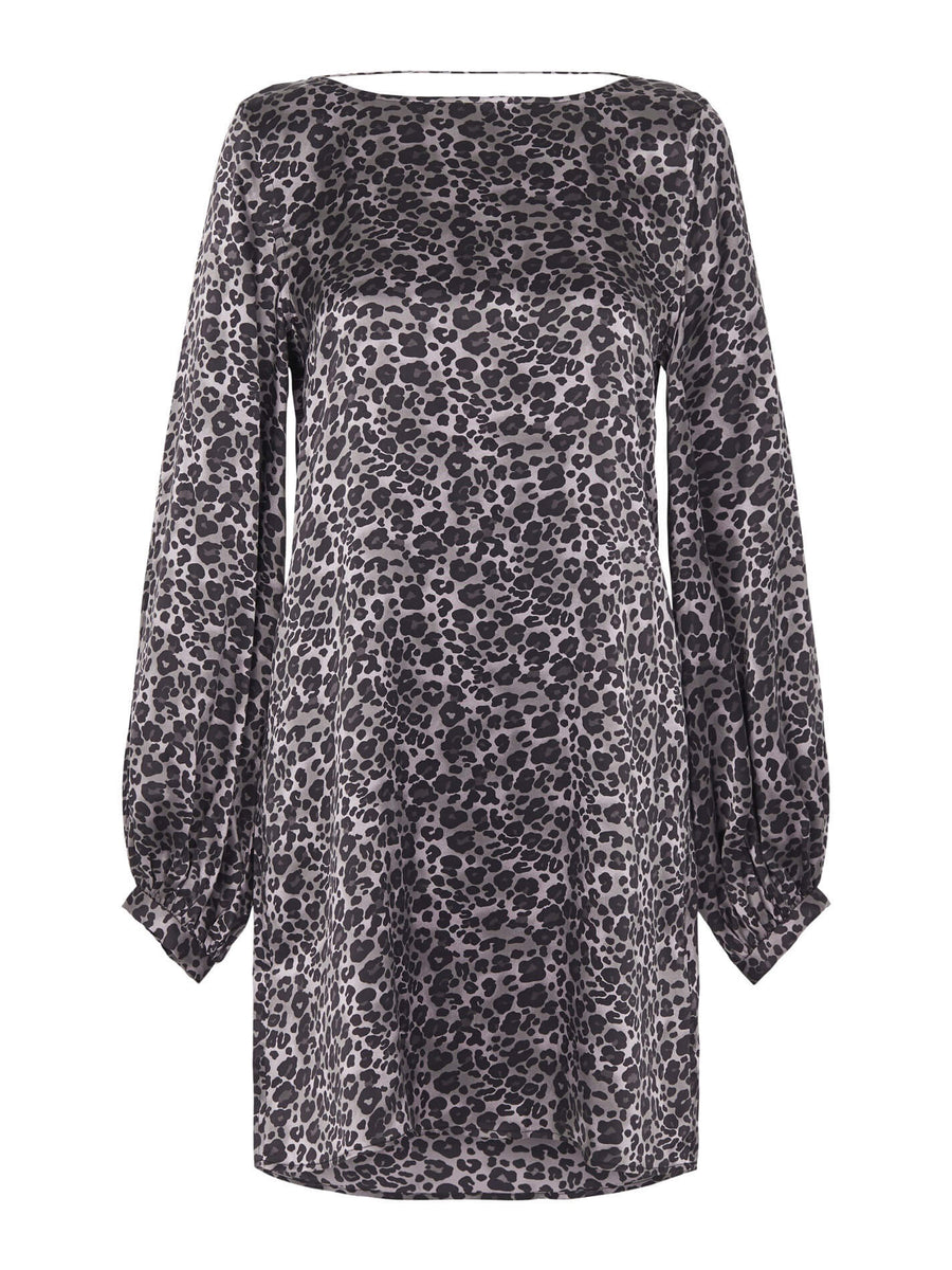 Equipment Zipporah Short Dress in Silver Steel Multi – Order Of Style