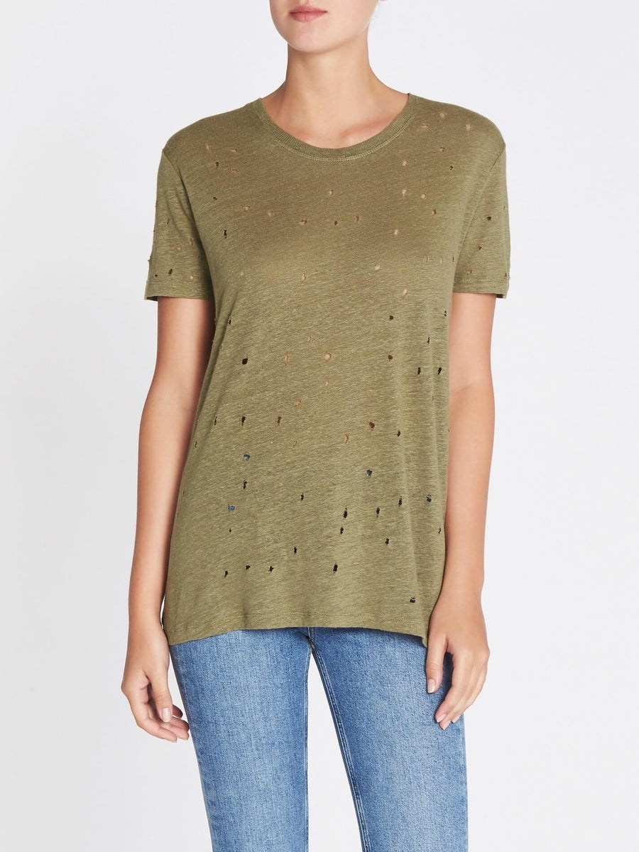 IRO Clay Tee in Light Khaki – Order Of Style