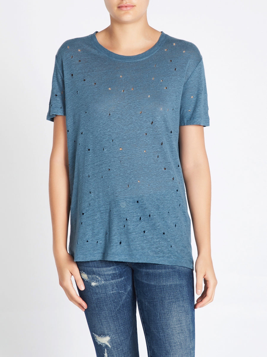 IRO Clay Tee in Surf Blue – Order Of Style