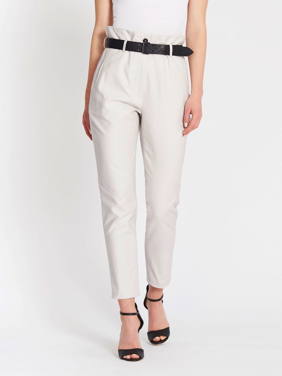 IRO High Waisted Music Pants in Near White – Order Of Style