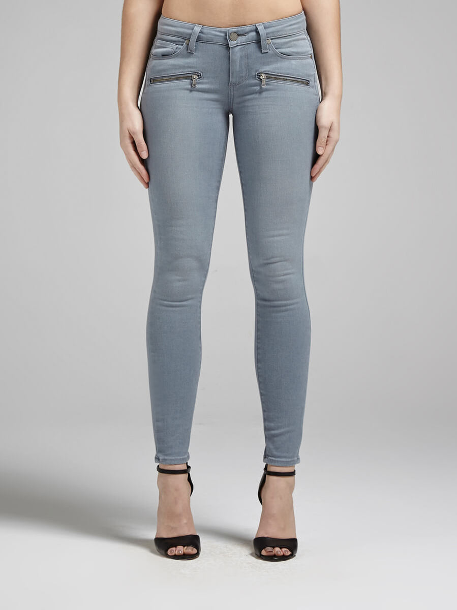 Paige Indio Zip Jean in Newton No Whiskers – Order Of Style