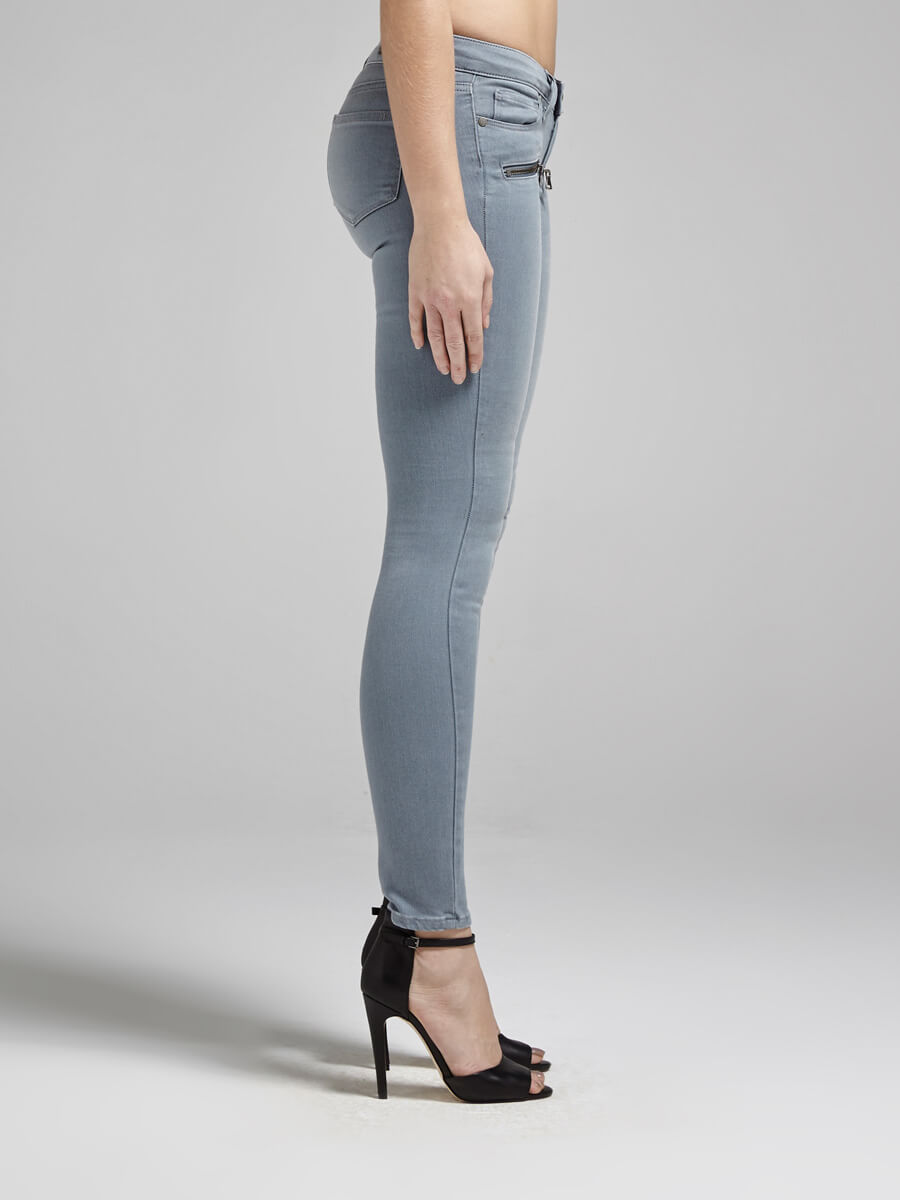 Paige Indio Zip Jean in Newton No Whiskers – Order Of Style