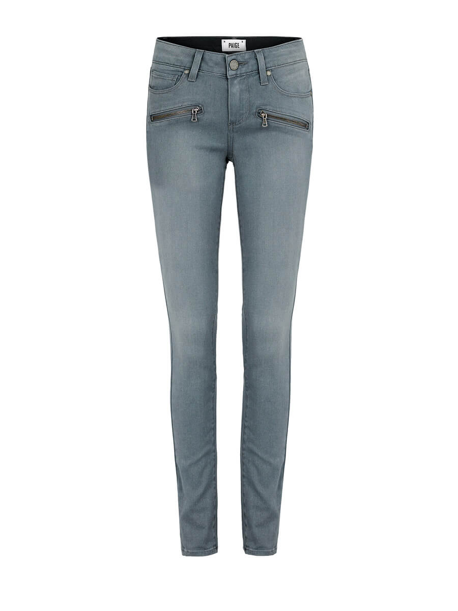 Paige Indio Zip Jean in Newton No Whiskers – Order Of Style