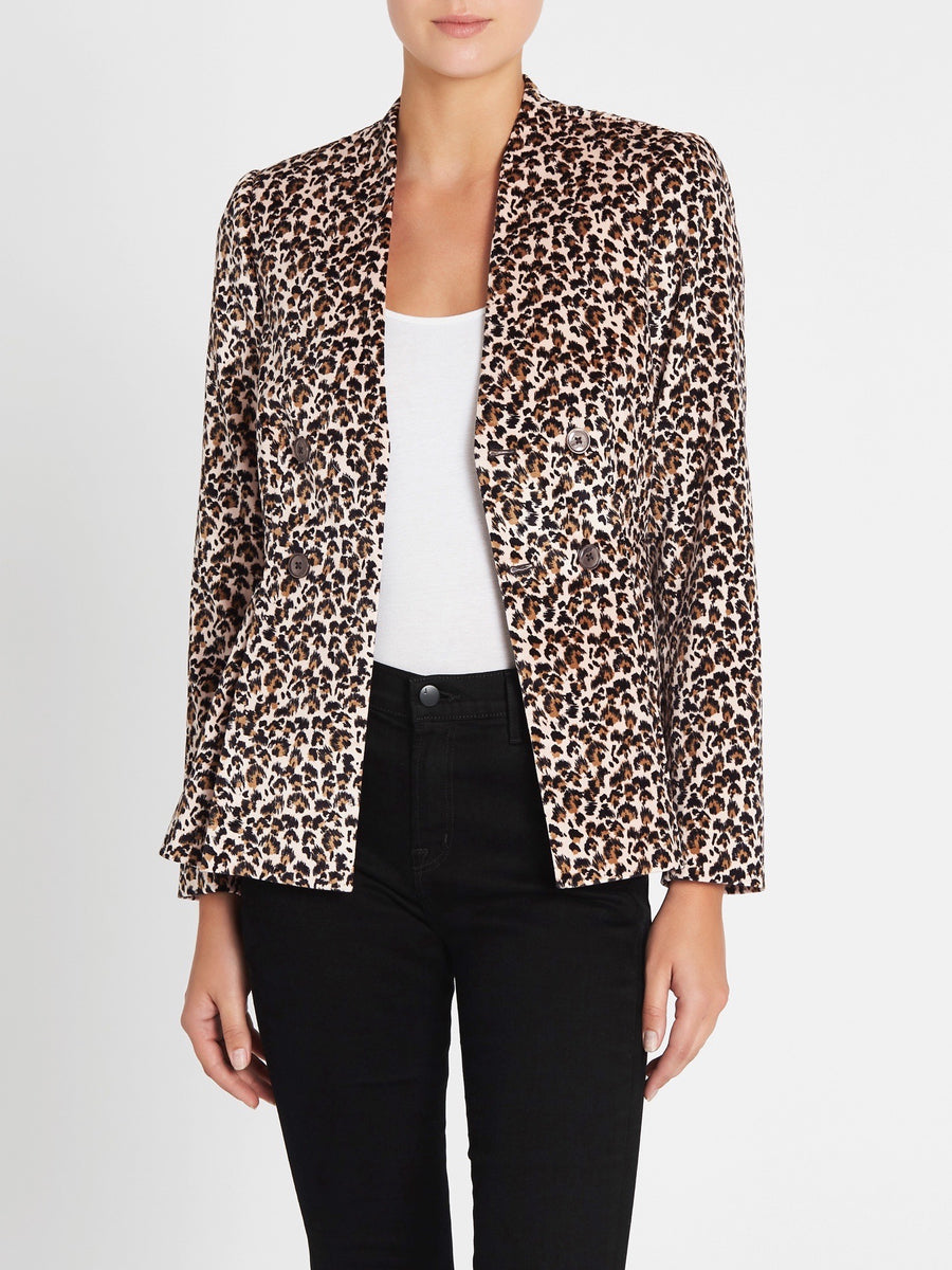 Leopard Print Velveteen Jacket – Order Of Style