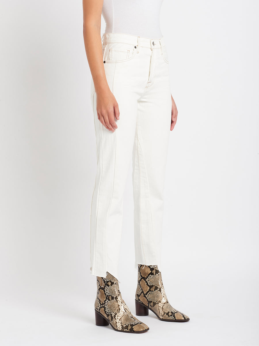 Frame Denim Le Original Jagged Edge Jean in Vintage White – Order Of Style