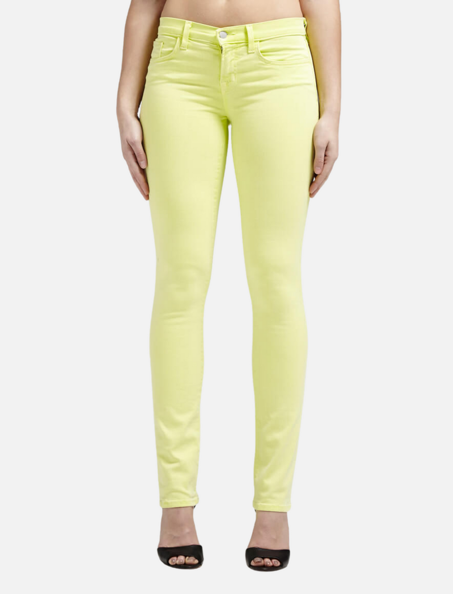 J Brand 9232 Photo Ready Jude Jean in Lime Sherbet – Order Of Style