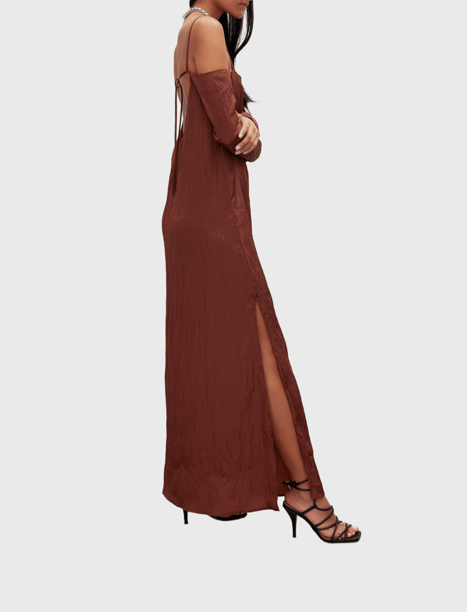 Róhe Linnie Dress in Rust – Order Of Style